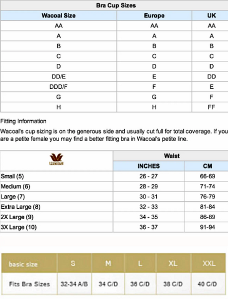 WACOAL - FREE EXPRESS SHIPPING - Visual Effects Minimizer Wacoal Bra ...